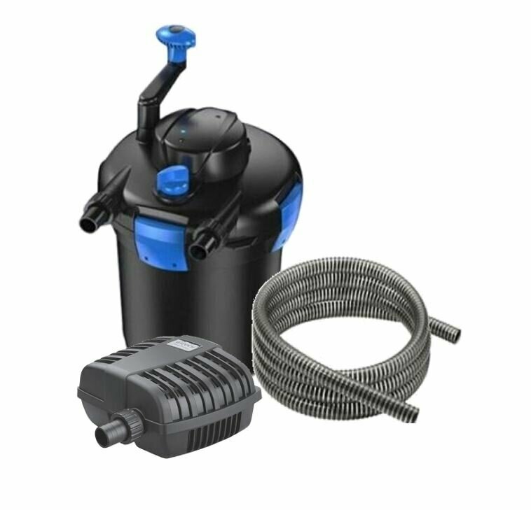 Комплект напорной фильтрации для пруда до 4м3 SUNSUN CPF1500T