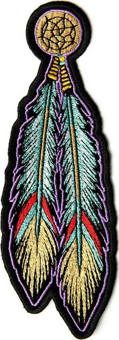 Шеврон INDIAN FEATHERS — фото 1