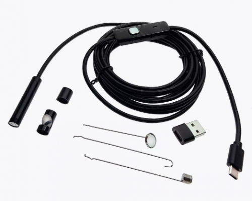 Эндоскоп Espada EndstyC7 USB-C и USB3.0 для смартфона, 7м.