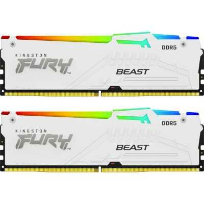 Оперативная память Fury Beast White RGB KF560C36BWEAK2-64