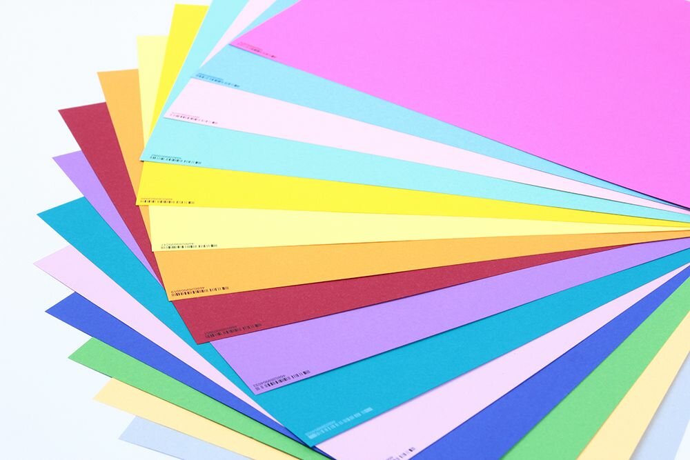 Бумага цветная "VISTA-ARTISTA" TKO-A2 300 г/м2 А2 42.5 х 60 см 10 шт. 33 голубой морской (pacific blue)