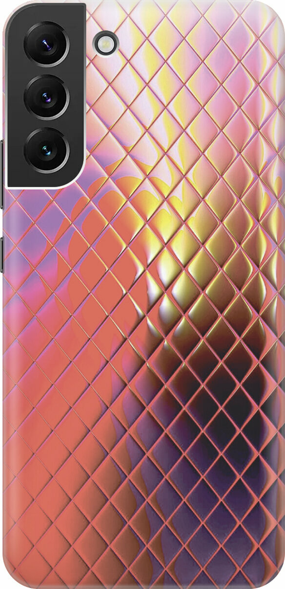 Силиконовый чехол Розовая рептилия на Samsung Galaxy S22+ / Самсунг С22 Плюс