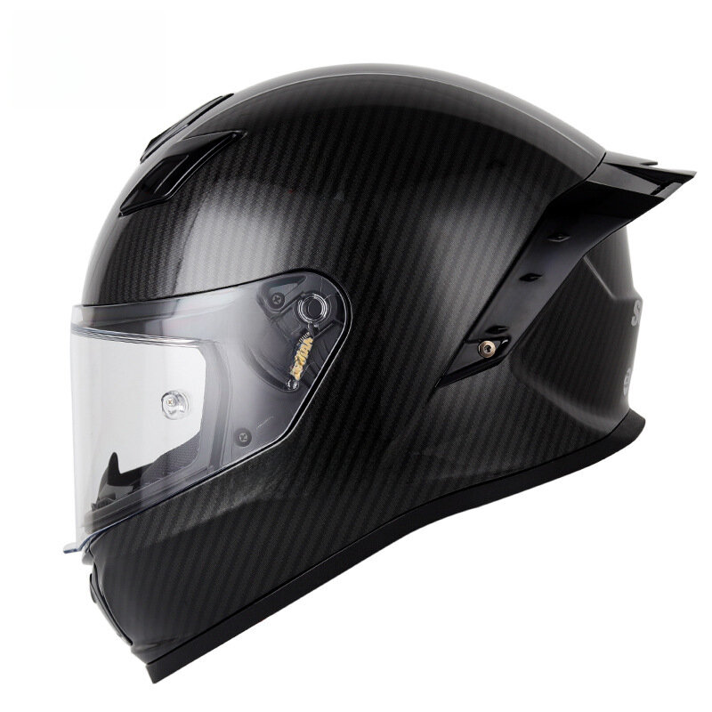 Шлем SOMAN F1, для гонок, с подогревом, углеродное волокно