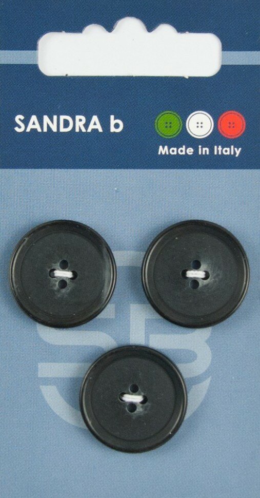 #CARD180 Пуговицы Sandra 3 шт