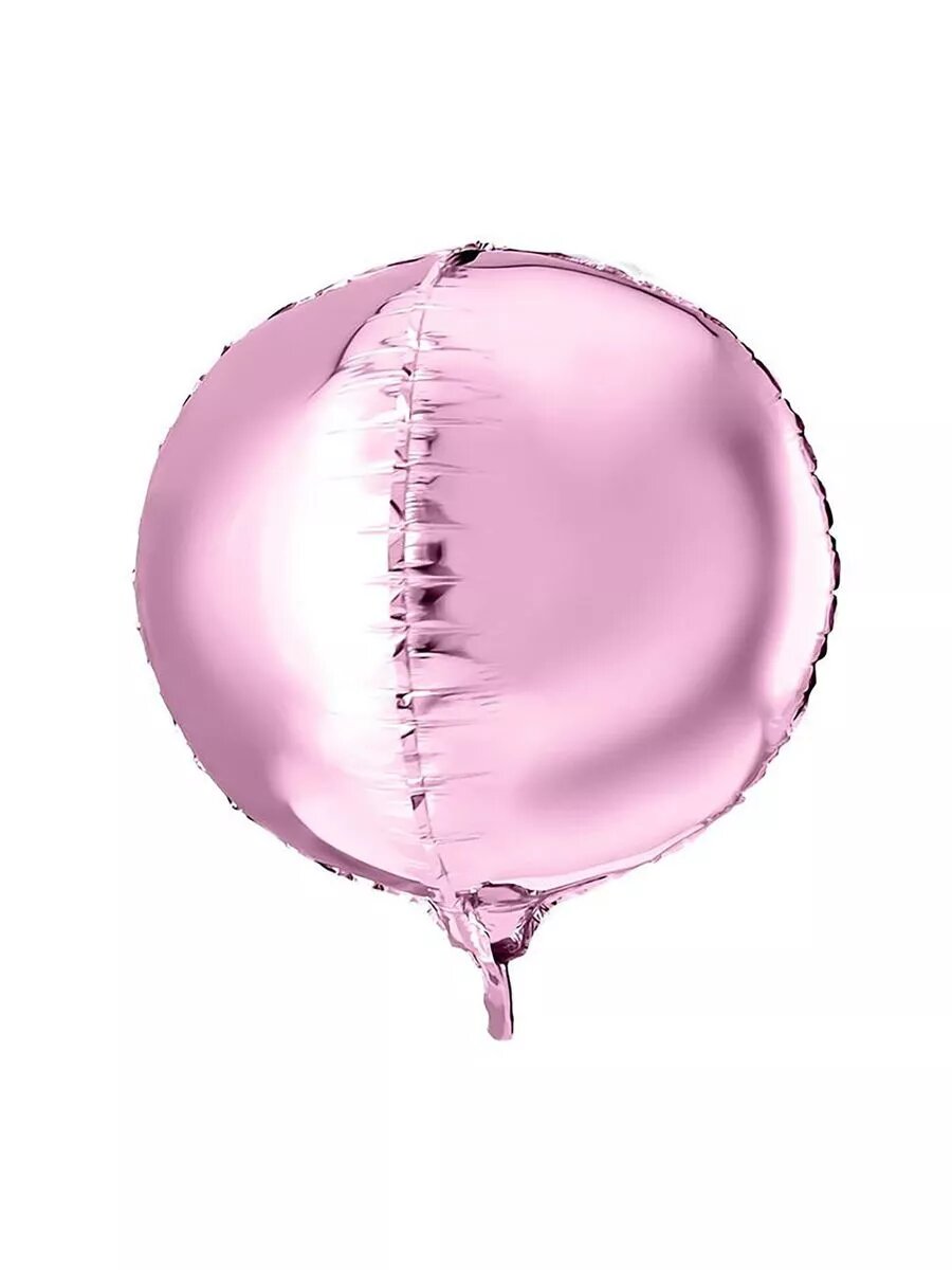 Сфера 3D Фламинго в упаковке, фольгированный шар, 83 см, 3 шт.