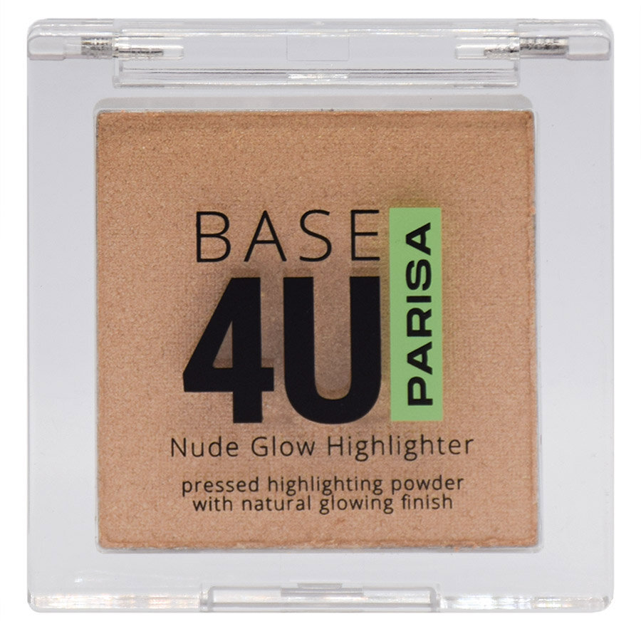 Пудра-хайлайтер Parisa Base 4U Nude glow тон 01 5.2 г