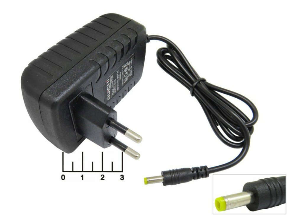 Блок питания 24V 1A №2410 импульсный (4.0*1.7) A004