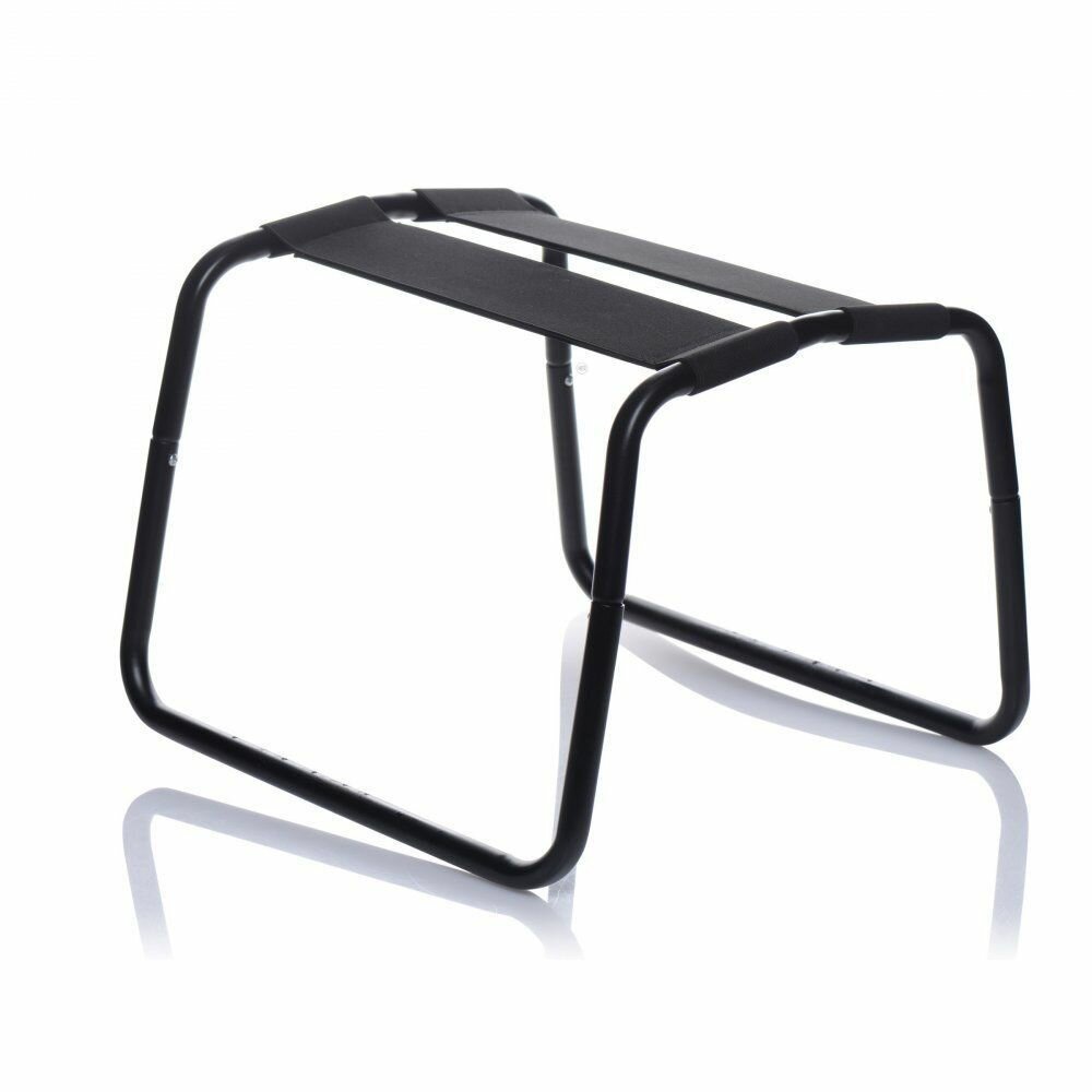 Секс-качель Body Bouncer, унисекс, нейлон/металл, черно-серые — фото 1