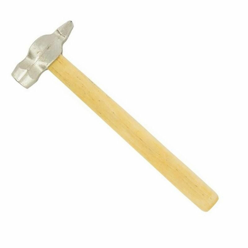 Молоток слесарный 800 г круглый боек деревянная рукоятка