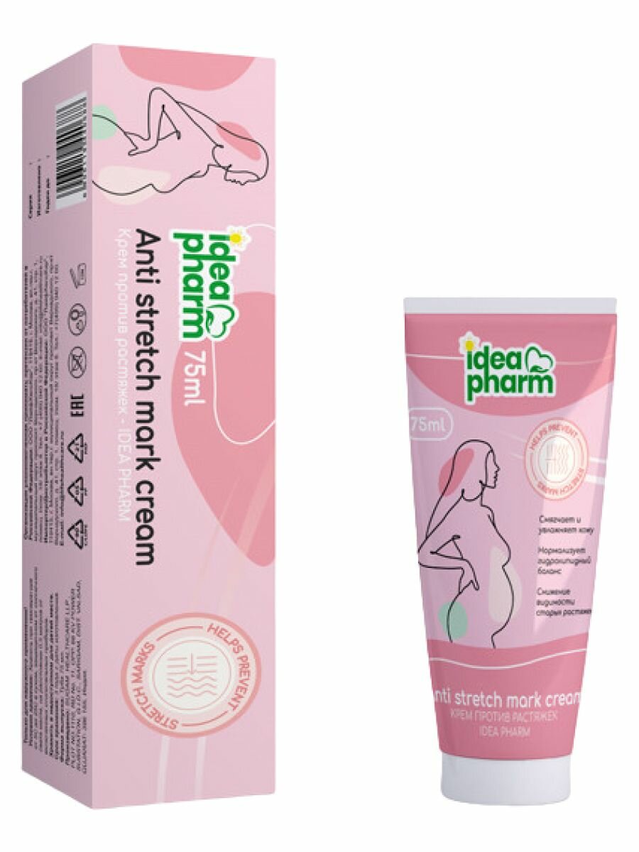 ANTI STRETCH Mark Cream, Idea Pharm (Крем против растяжек, Идея Фарм), 70 г.