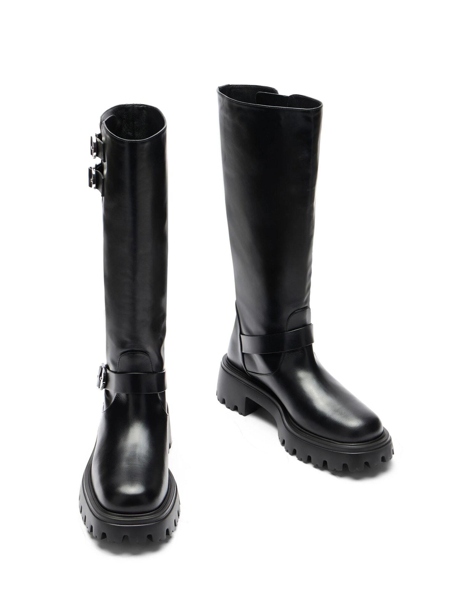 Ботинки Stuart Weitzman Emerson Moto, размер 37, black/black — фото 1