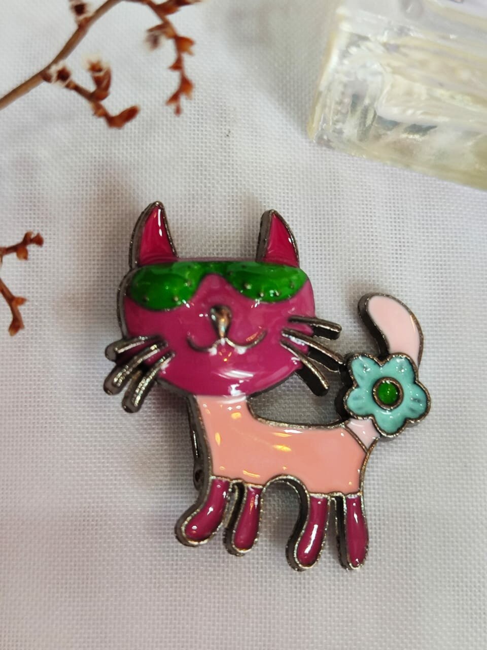 Брошь, эмаль