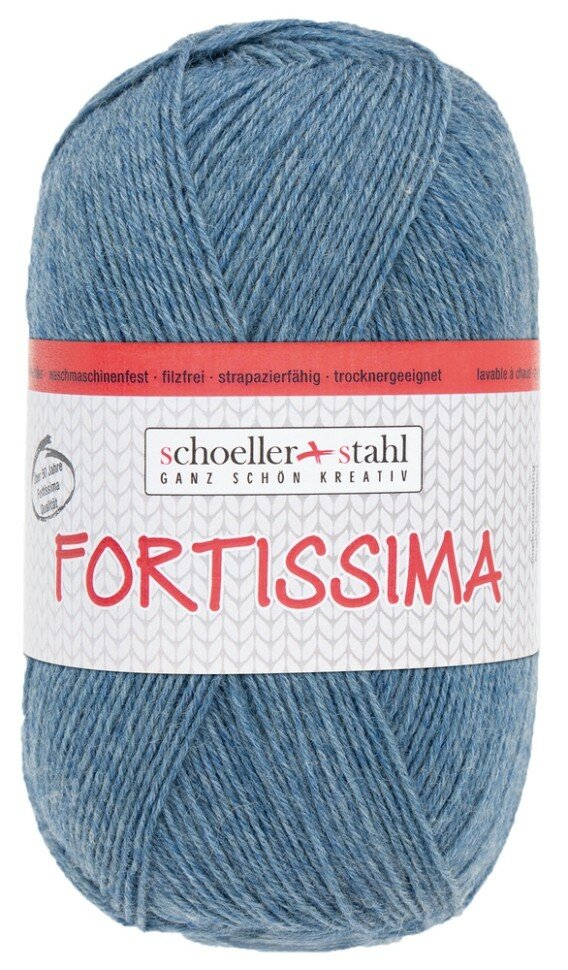 Пряжа Austermann 90038 Fortissima Socka 4-fach Uni 100 г 420 м #2033