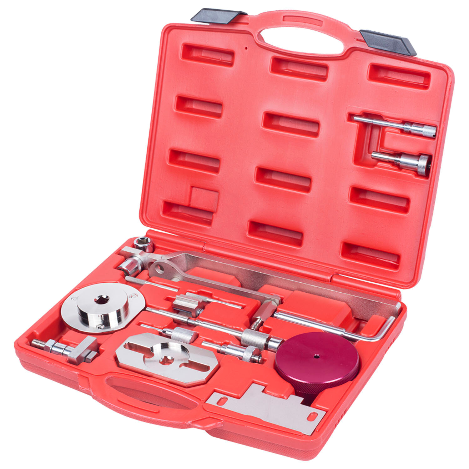 Набор фиксаторов распредвала / коленвала, FIAT / IVECO / PEUGEOT / FORD / CITROEN, кейс, 15 п мастак 103-21501C