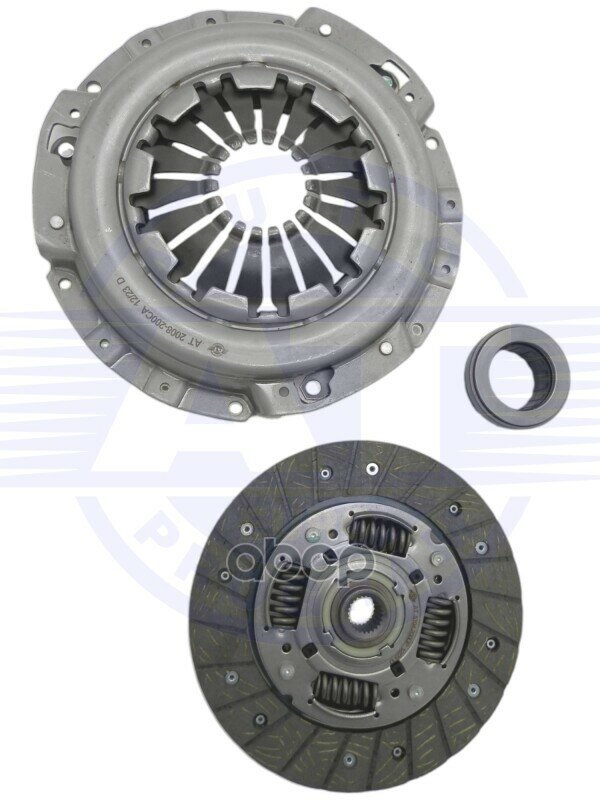 Комплект сцепления_DAEWOO LANOS 97- 1.5 8V, компл Auto Technologies Group AT 1580-200CK Auto Technologies Group арт. AT 1580-.