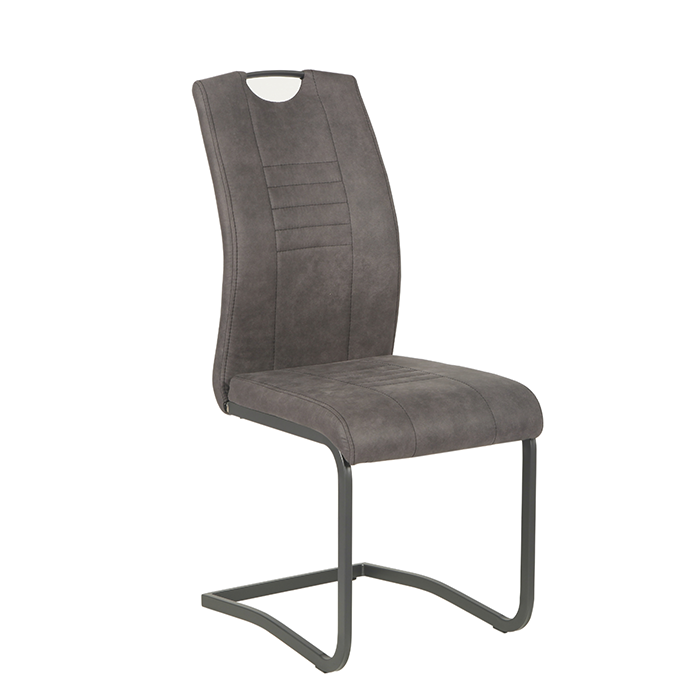 Стул Терминал DC506 Антрацит/Нубук антрацит 16 Размеры: Высота 1000мм Глубина 590мм Ширина 430мм