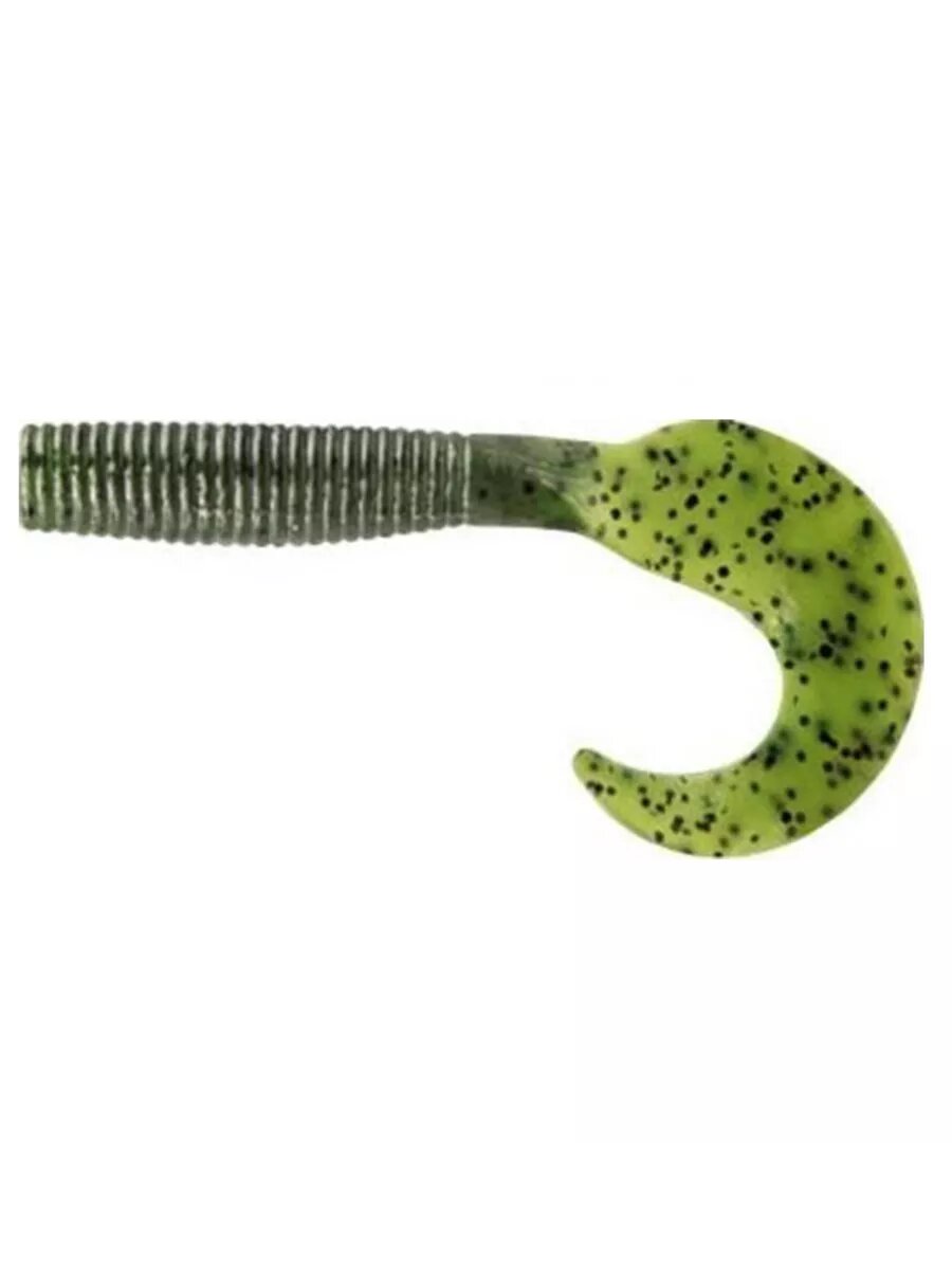 Приманка съедобная ALLVEGA "Flutter Tail Grub" 8см 3.6г (7шт.) цвет watermelon seed