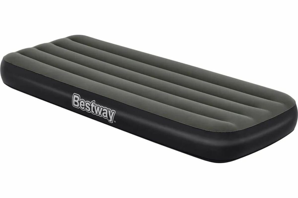 Надувной матрас Bestway Tritech Jr Twin 185x76x25 см, черный