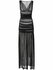 Платье NORMA KAMALI Tara Pickleball, размер 6, black/black