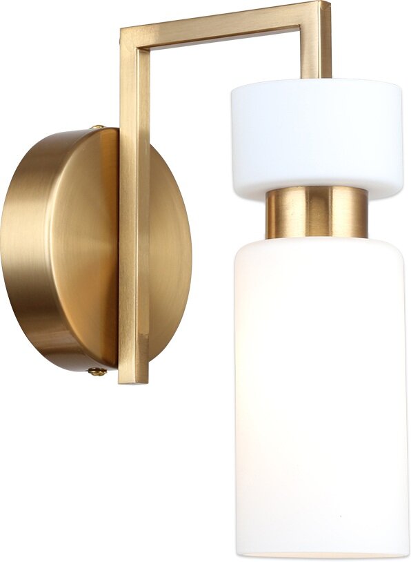 Бра, настенный светильник Escada Sonnet 1171/1A Brass, E14, IP20, Модерн