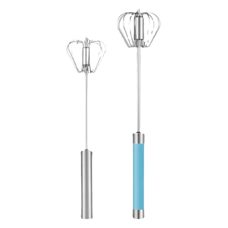 Венчик для взбивания, нержавеющая сталь, 14", полуавтоматический, вращающийся