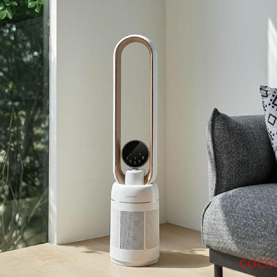 Daewoo Напольный вентилятор AM06, белый