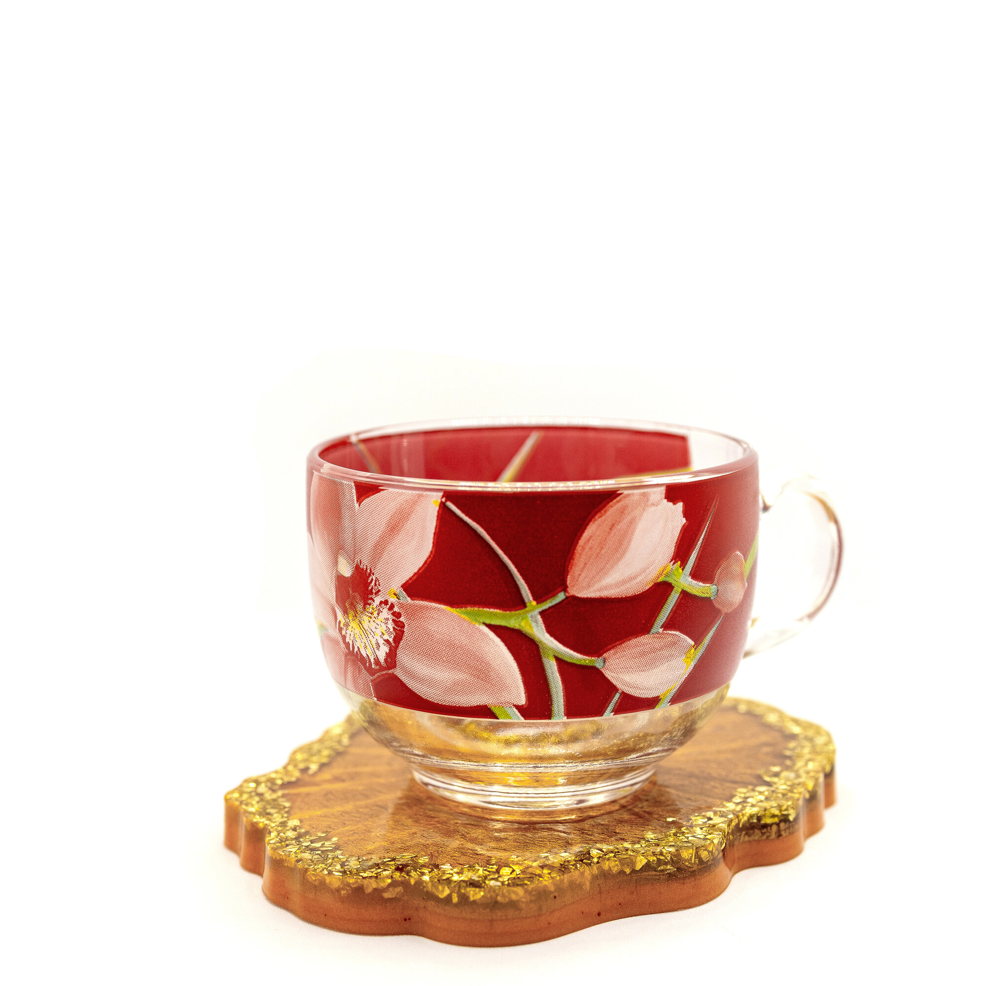 Подстаканник "Кофейное утро", для горячих напитков, стильный дизайн