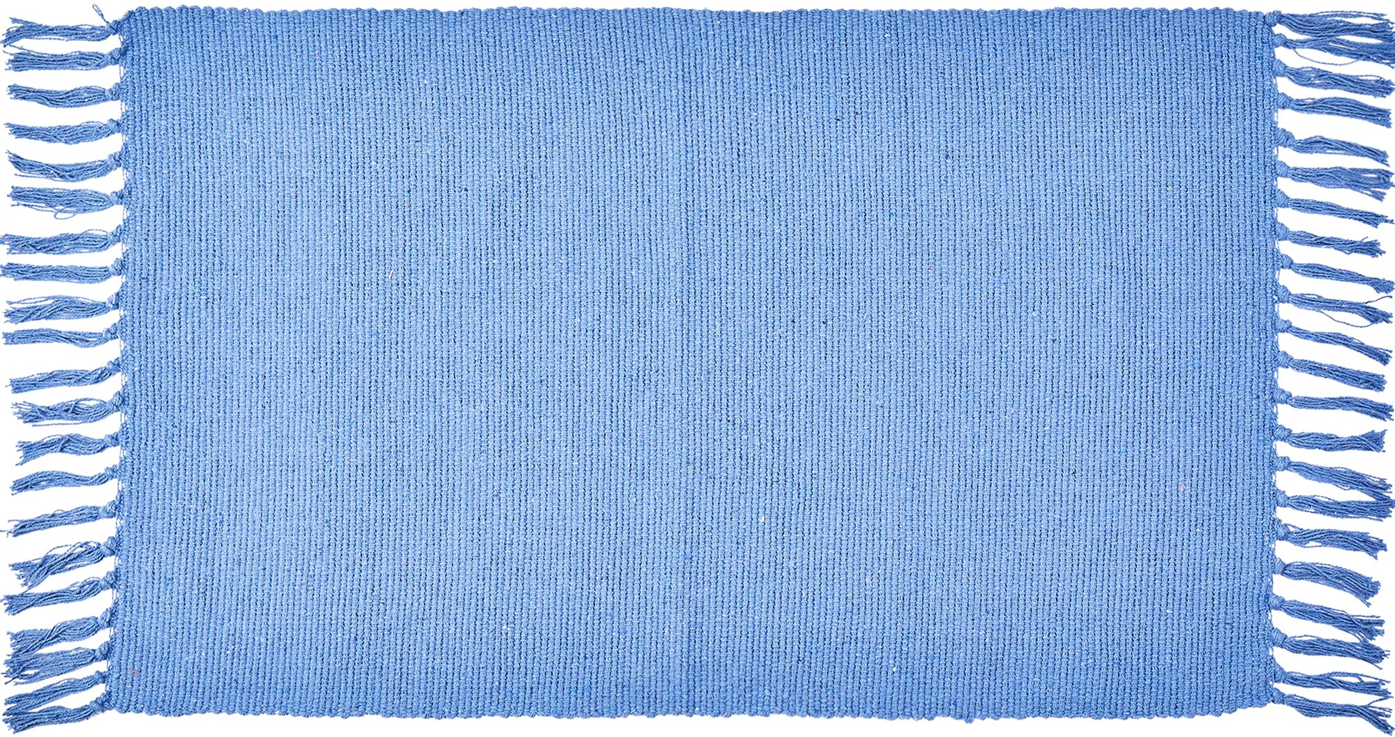 Коврик декоративный хлопок Solid Mat JBT-001-03 50x80 см цвет синий