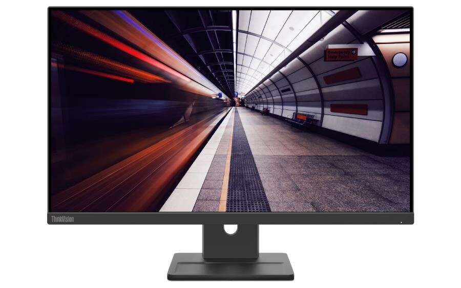 Монитор Lenovo 23,8" E24-30, 16:9, IPS, FHD, 4ms, 250cd, 100Hz, VGA, HDMI, DP, SPK, HAS