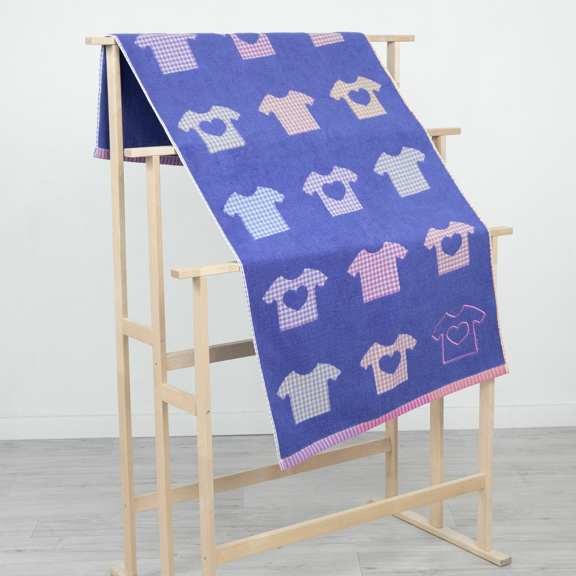 Полотенце махровое 60x120 см детское Wellness