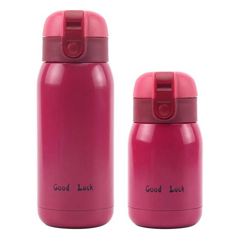 Мини-термос RPXBGUCKARHG из нержавеющей стали 200/360 мл Розовый, 360ml, Purple