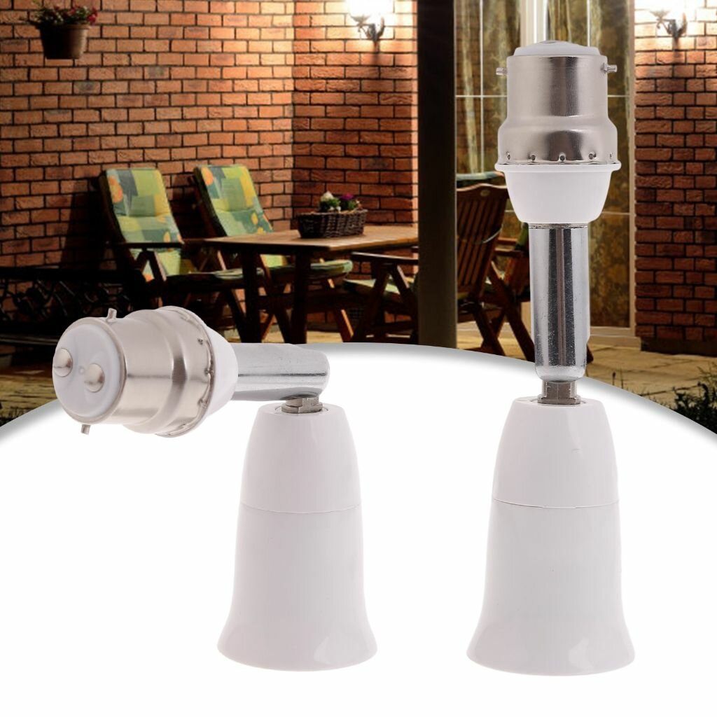 Универсальный держатель лампы от B22 до E27 на 180 градусов