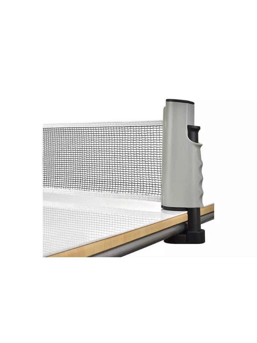Сетка для настольного тенниса E33571 с авторегулировкой (серо/черная)