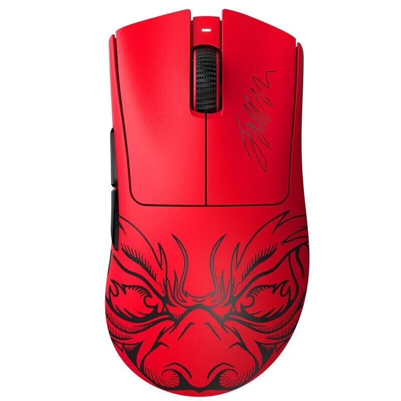 Razer Мышь беспроводная DEATHADDER V3 PRO Faker Беспроводная связь 2.4G+ USB 30000DPI 750IPS, красный