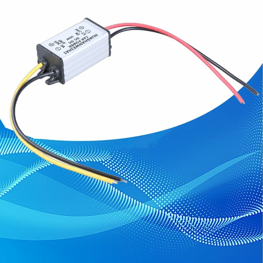 Алюминиевый корпус, понижающий блок питания от 12 В до 24 В, 10 4 А