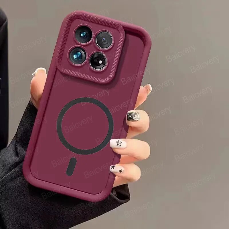 _ Для Honor X8B чехол/X8 LLY-LX1/X6s/X6 5G Ring, железный лист, Бордовый, Wine Red 2, Honor X8 5G