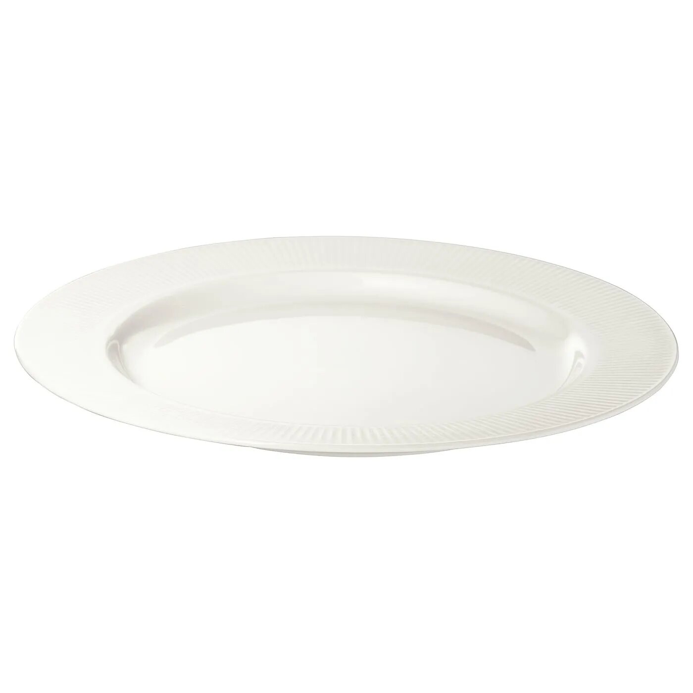 OFANTLIGT IKEA 003.190.17 Тарелка 22 см. Белый