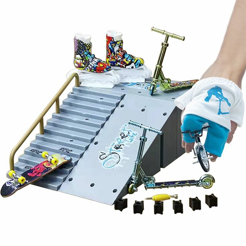 Фингер Самокат-Борд: Комбинированный Пакет для Выделенных Площадок