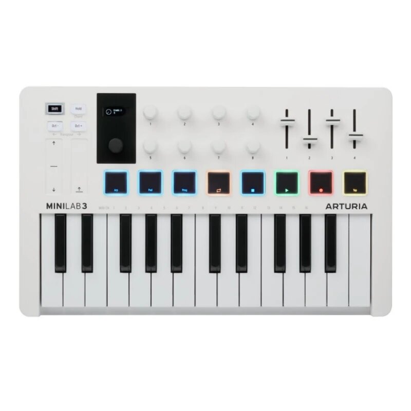 Arturia MiniLab 3 White — мини-клавиатура 25 клавиш