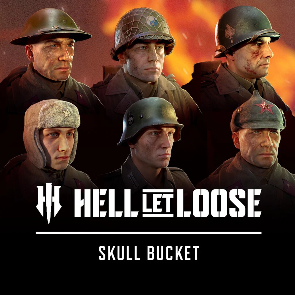 Дополнение Hell Let Loose - Skull Bucket, цифровое издание PlayStation 5, регион Индия / код пополнения баланса