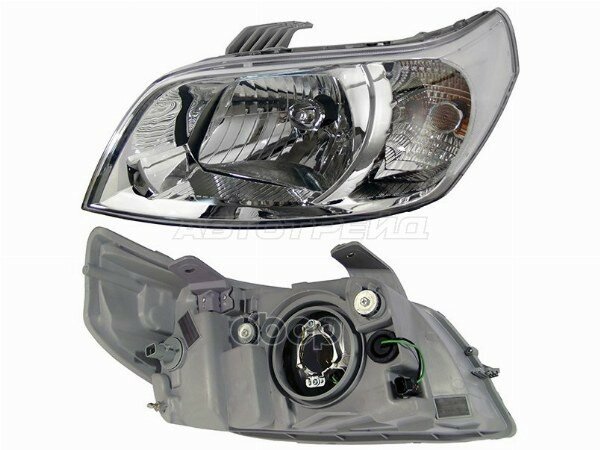 Фара Chevrolet Aveo 05-11 / Daewoo Gentra 05-11 (Слева/ под электрокорректор/ 5D HBK) Sat арт. ST-235-1105L-MLD-EM