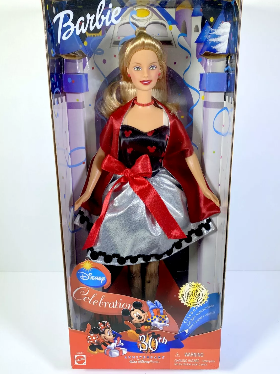 Кукла Барби коллекционная Walt Disney World Celebration Barbie, 30th Anniversary, 2001