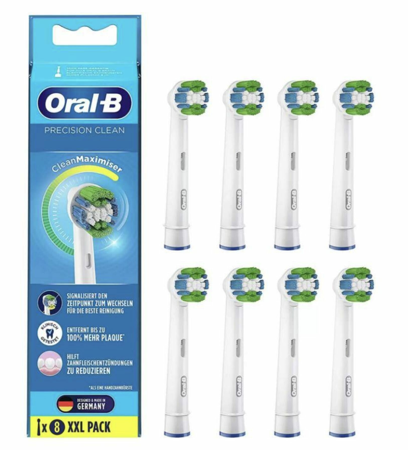 Насадка для зубной щетки ORAL-B EB20-8, белый, (4210201360773)