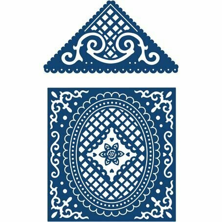 Нож фигурный Tattered Lace "Tattered Lace", Скворечник, для вырубки