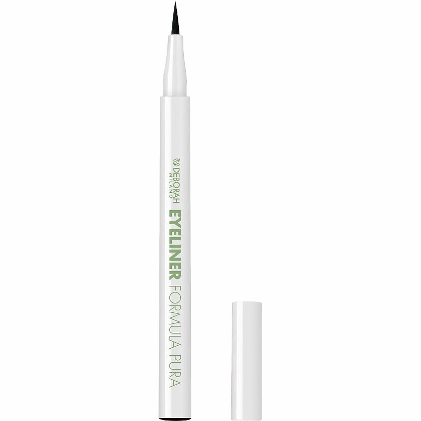 Подводка-лайнер для век DEBORAH Formula Pura Eyeliner, тон 01, Черный, 1,5 г
