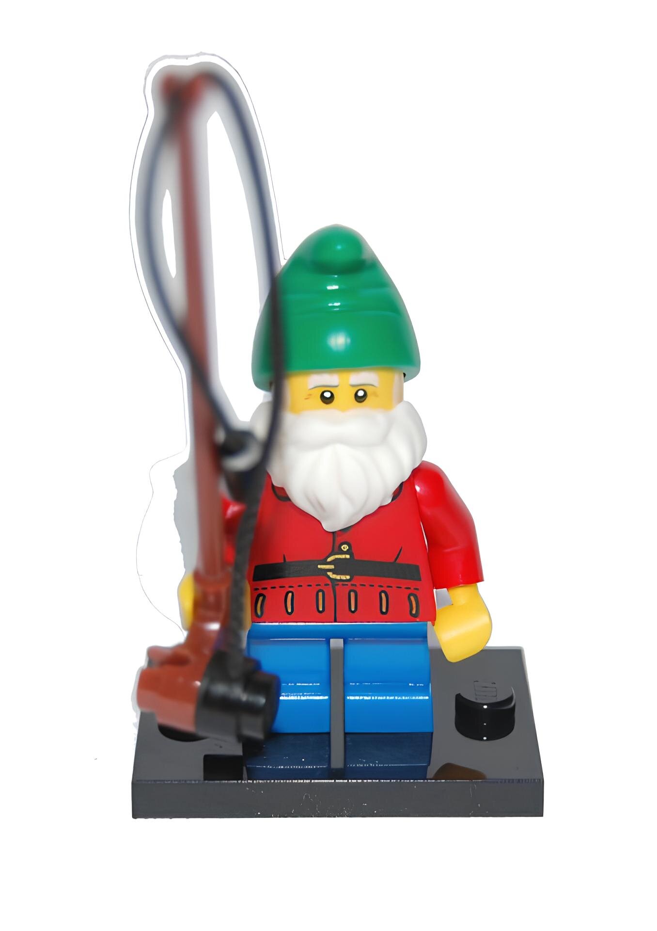 Минифигурка LEGO 8804 Газонный гном col04-1 N
