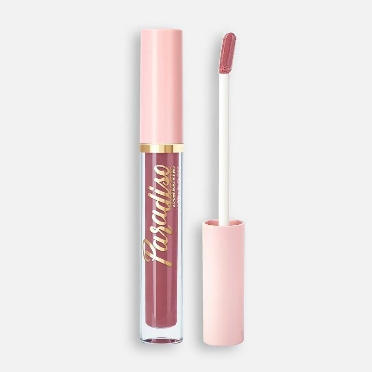 Блеск для губ Relouis "paradiso" с влажным финишем, тон 09 fresh plum