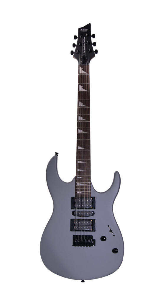 SQOE Seib370 MGRY электрогитара матовая.
