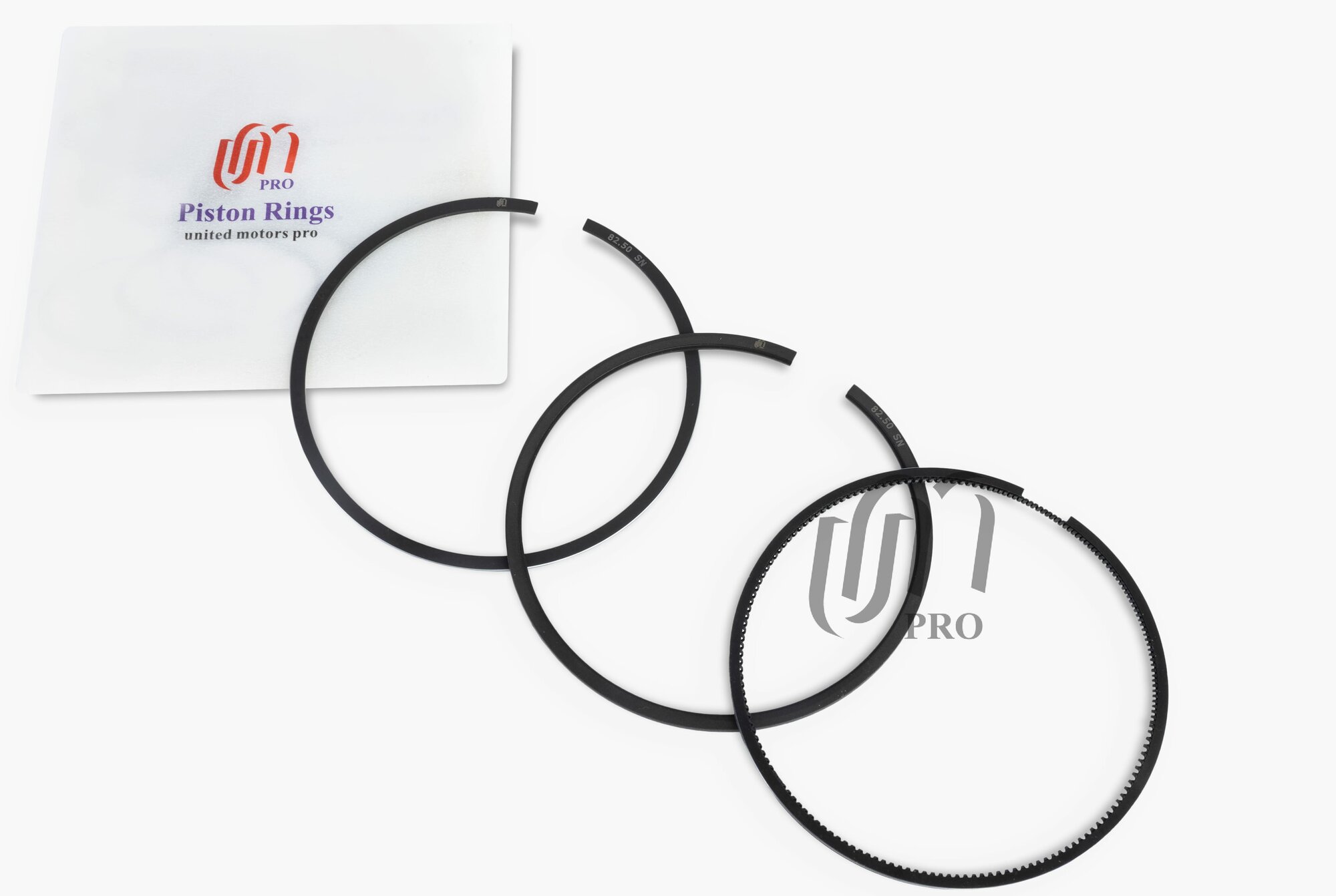 Комплект поршневых колец STD AU/VW ACK, AEG, AQD d82.5 STD 1.2-1.5-2.0 на 1 цил. UM, UNITED MOTORS PR1038000