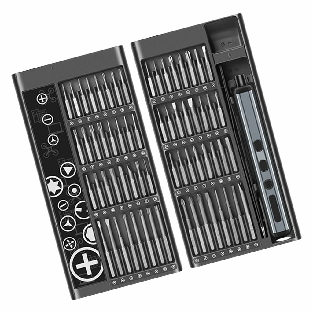 Набор мини-электрических отверток 68 в 1 Точный инструмент для ремонта электроники